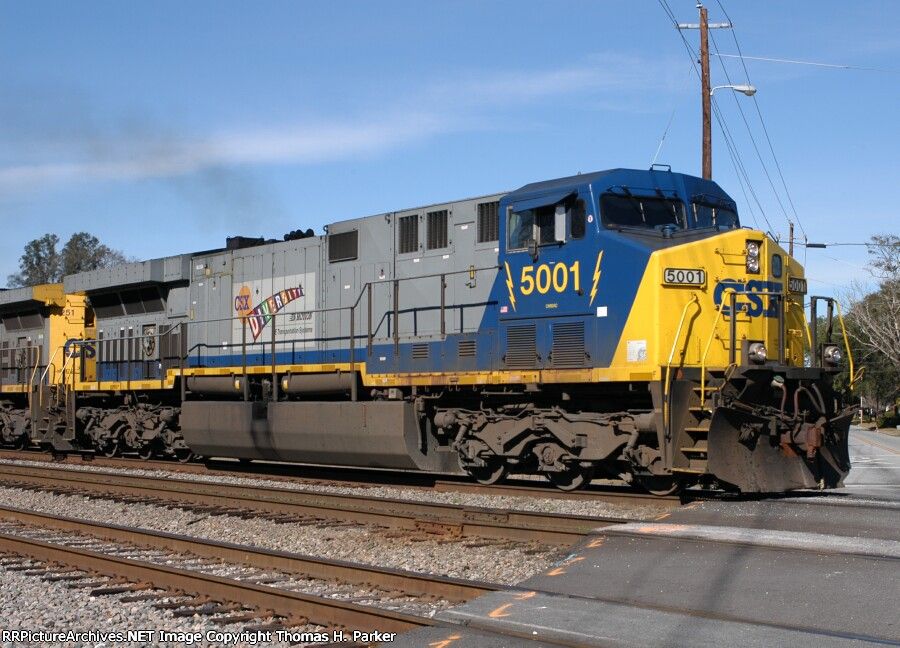 CSXT 5001 CW60AC